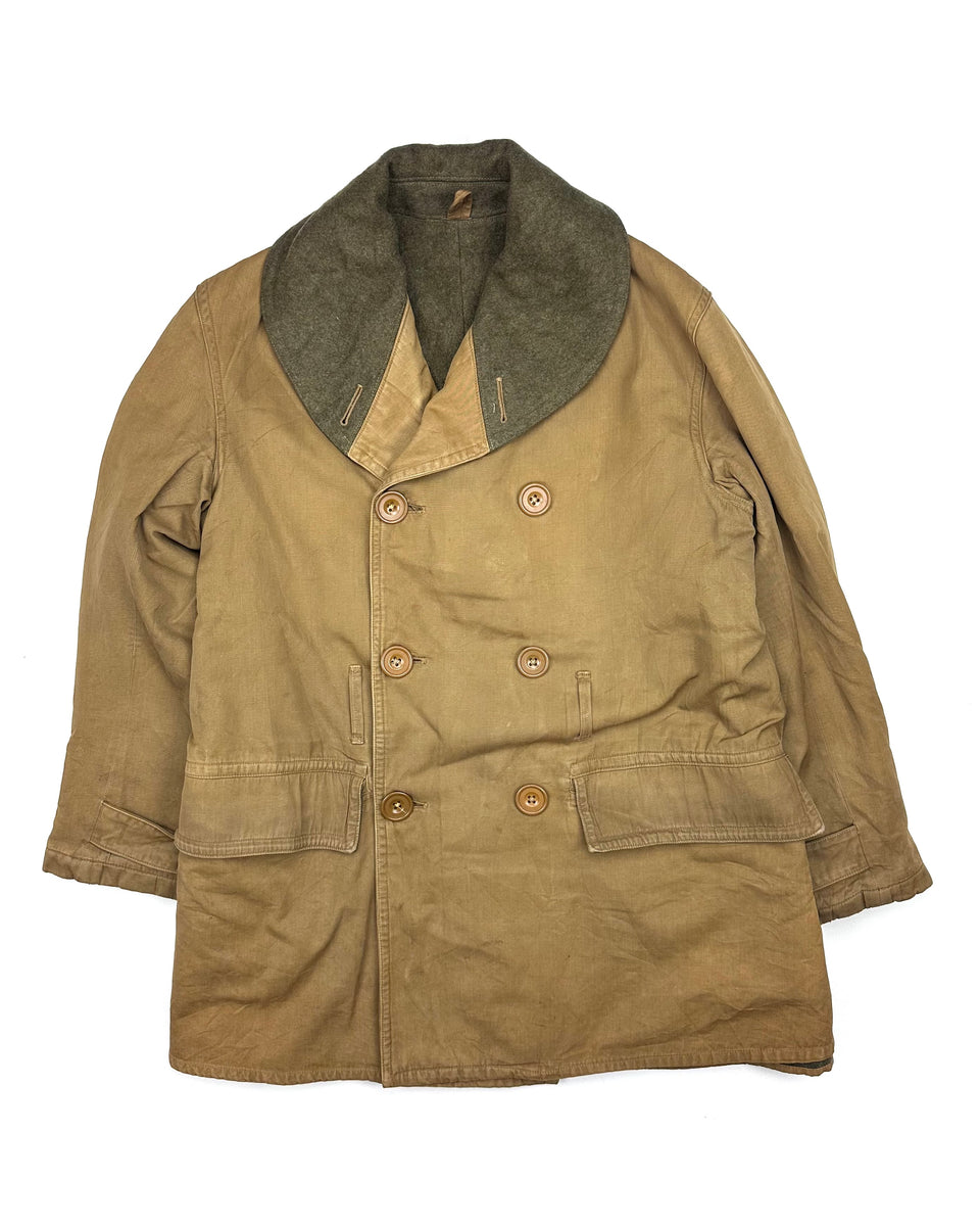 British Wool Shawl Collar Mackinaw (M) – Concrete Matter
