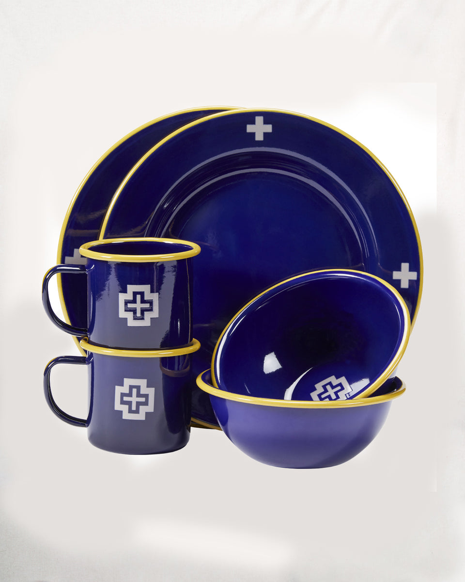 Pendleton Camp Enamelware Set Navy Cross – Concrete Matter